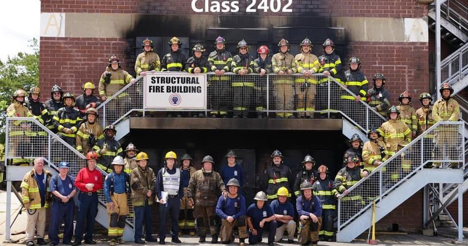 Last night, FF Chris Moore graduated from Firefighter 1 class 2402 ...